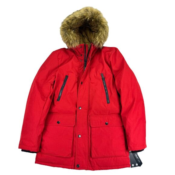 Club Room | Jackets & Coats | Club Room Mens Removable Faux Fur Hood ...